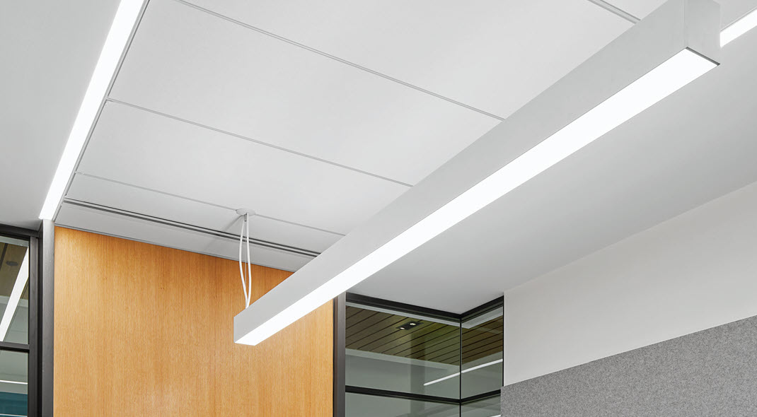 Sheward Partnership HQ | Acoustical, Sustainable Ceiling Systems ...